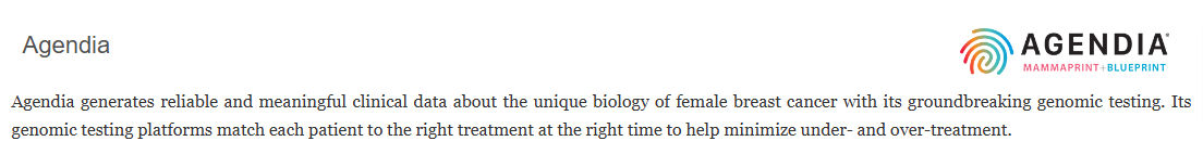 Healthcare Tech Outlook Named Agendia as One of the Top 10 Precision ...