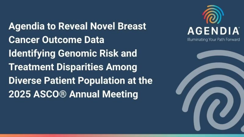 Agendia to Reveal Novel Breast Cancer Outcome Data Identifying Genomic ...